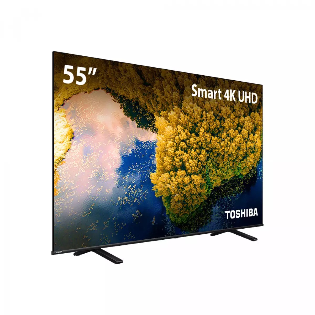 Smart TV 55 Polegadas Toshiba LED 4K UHD 3 HDMI | Millena